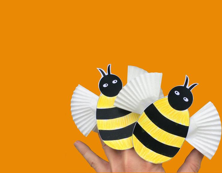 Bee Finger Puppets | Oxford University Museum of Natural History