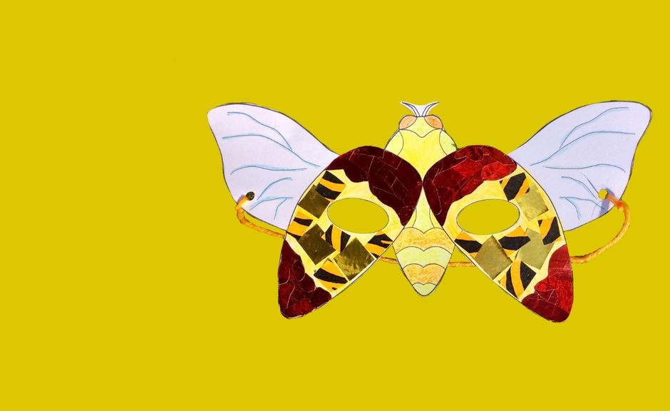 Jewel Beetle Mask | Oxford University Museum of Natural History